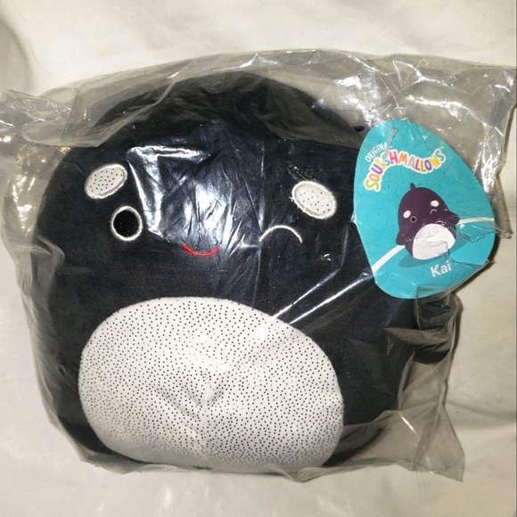 Kellytoy | Toys | Squishmallows 8 Kai The Orca Killer Whale Kellytoy ...
